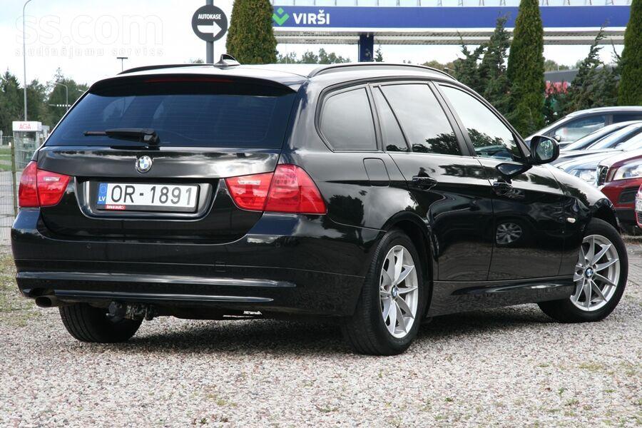 Black BMW 318 2010 in Tukums, with an engine capacity of 2.00 L and mileage of 278 thousand km for 3900 €, photo 4 on AUTOMOTO.COM.LV