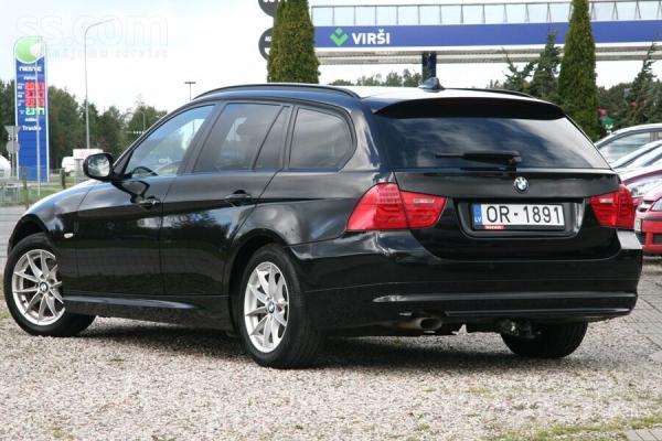 БМВ 318 2010 в Тукумс на AUTOMOTO.COM.LV Черный БМВ 318 2010 в Тукумс, объемом двигателя 2.00 л и пробегом 278 тыс. км за 3900 €, фото 5 на AUTOMOTO.COM.LV