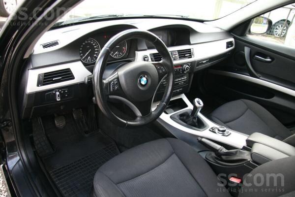 БМВ 318 2010 в Тукумс на AUTOMOTO.COM.LV Черный БМВ 318 2010 в Тукумс, объемом двигателя 2.00 л и пробегом 278 тыс. км за 3900 €, фото 6 на AUTOMOTO.COM.LV
