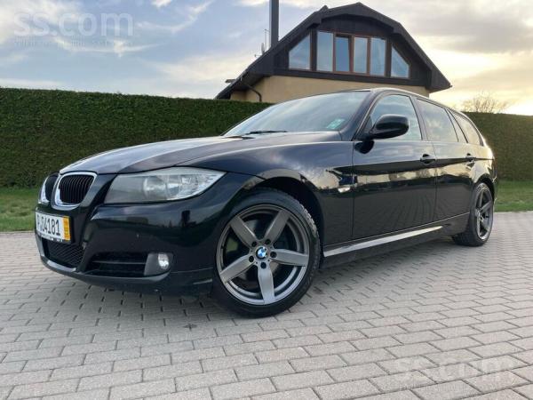 Black BMW 318 2011 in Riga, with an engine capacity of 2.00 L and mileage of 265 thousand km for 5000 €, photo 1 on AUTOMOTO.COM.LV