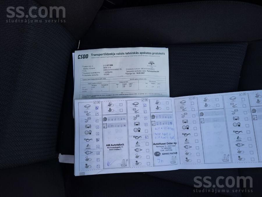 Melns BMW 318 2011 Rīga, ar dzinēja tilpumu 2.00 L un nobraukumu 0 tūkst. km par 4990 €, foto 21 vietnē AUTOMOTO.COM.LV