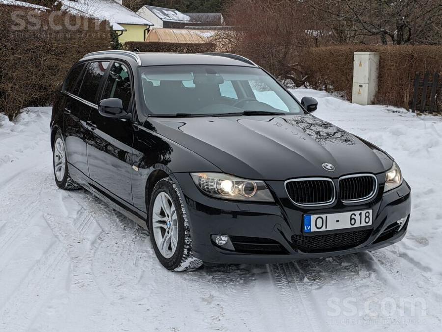 Black BMW 318 2011 in Jurmala, with an engine capacity of 2.00 L and mileage of 290 thousand km for 4250 €, photo 12 on AUTOMOTO.COM.LV