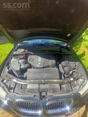 Black BMW 318 2011 in Ogre, with an engine capacity of 2.00 L and mileage of 268 thousand km for 5150 €, photo 8 on AUTOMOTO.COM.LV