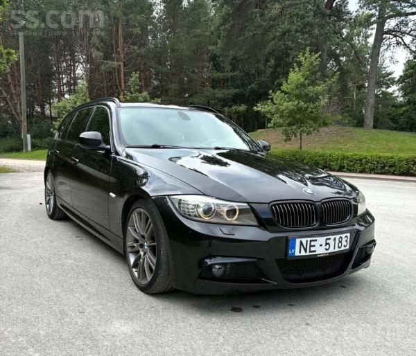 Black BMW 318 2011 in Jurmala, with an engine capacity of 2.00 L and mileage of 348 thousand km for 6590 €, photo 2 on AUTOMOTO.COM.LV