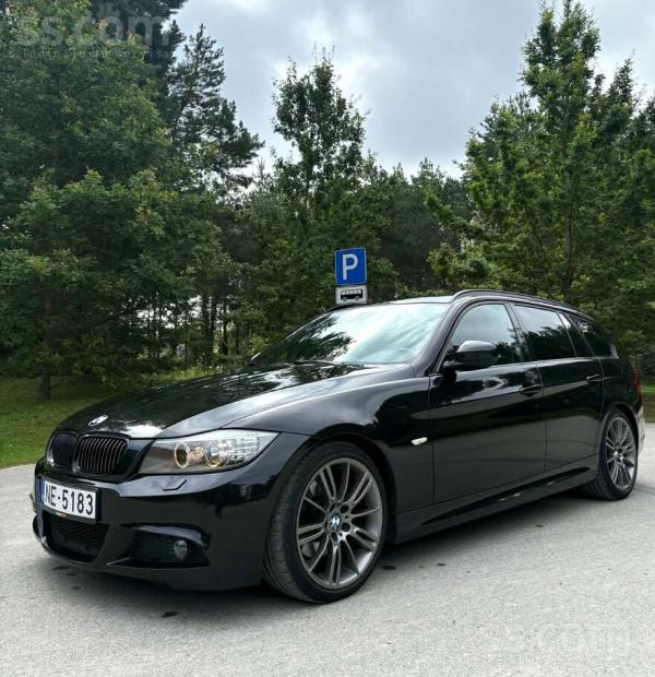 Black BMW 318 2011 in Jurmala, with an engine capacity of 2.00 L and mileage of 348 thousand km for 6590 €, photo 3 on AUTOMOTO.COM.LV