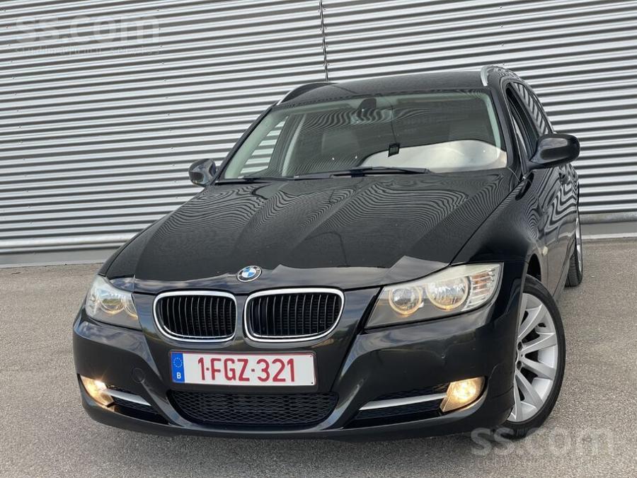 Black BMW 318 2011 in Riga, with an engine capacity of 2.00 L and mileage of 263 thousand km for 5200 €, photo 1 on AUTOMOTO.COM.LV
