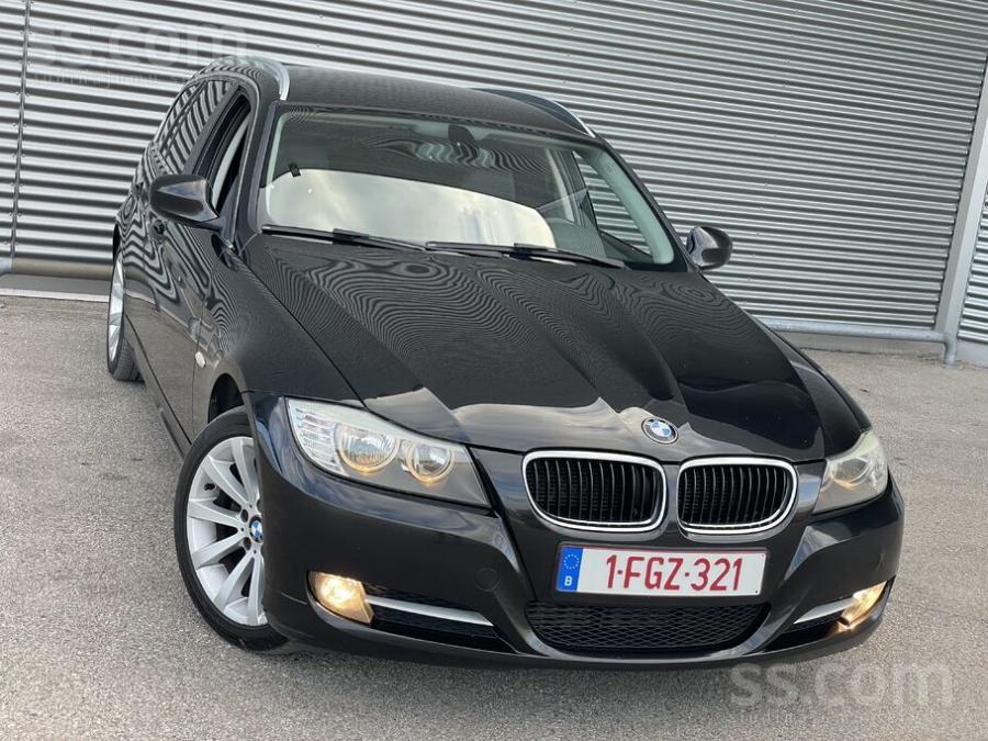 Black BMW 318 2011 in Riga, with an engine capacity of 2.00 L and mileage of 263 thousand km for 5200 €, photo 3 on AUTOMOTO.COM.LV
