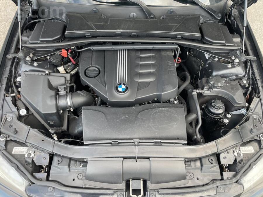 Black BMW 318 2011 in Riga, with an engine capacity of 2.00 L and mileage of 263 thousand km for 5200 €, photo 35 on AUTOMOTO.COM.LV