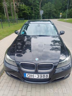 Black BMW 318 2011 in Ogre, with an engine capacity of 2.00 L and mileage of 273 thousand km for 5055 €, photo 15 on AUTOMOTO.COM.LV