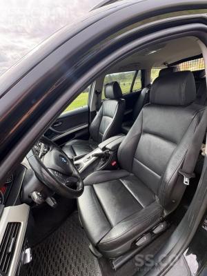 Black BMW 318 2011 in Daugavpils, with an engine capacity of 2.00 L and mileage of 307 thousand km for 4400 €, photo 5 on AUTOMOTO.COM.LV