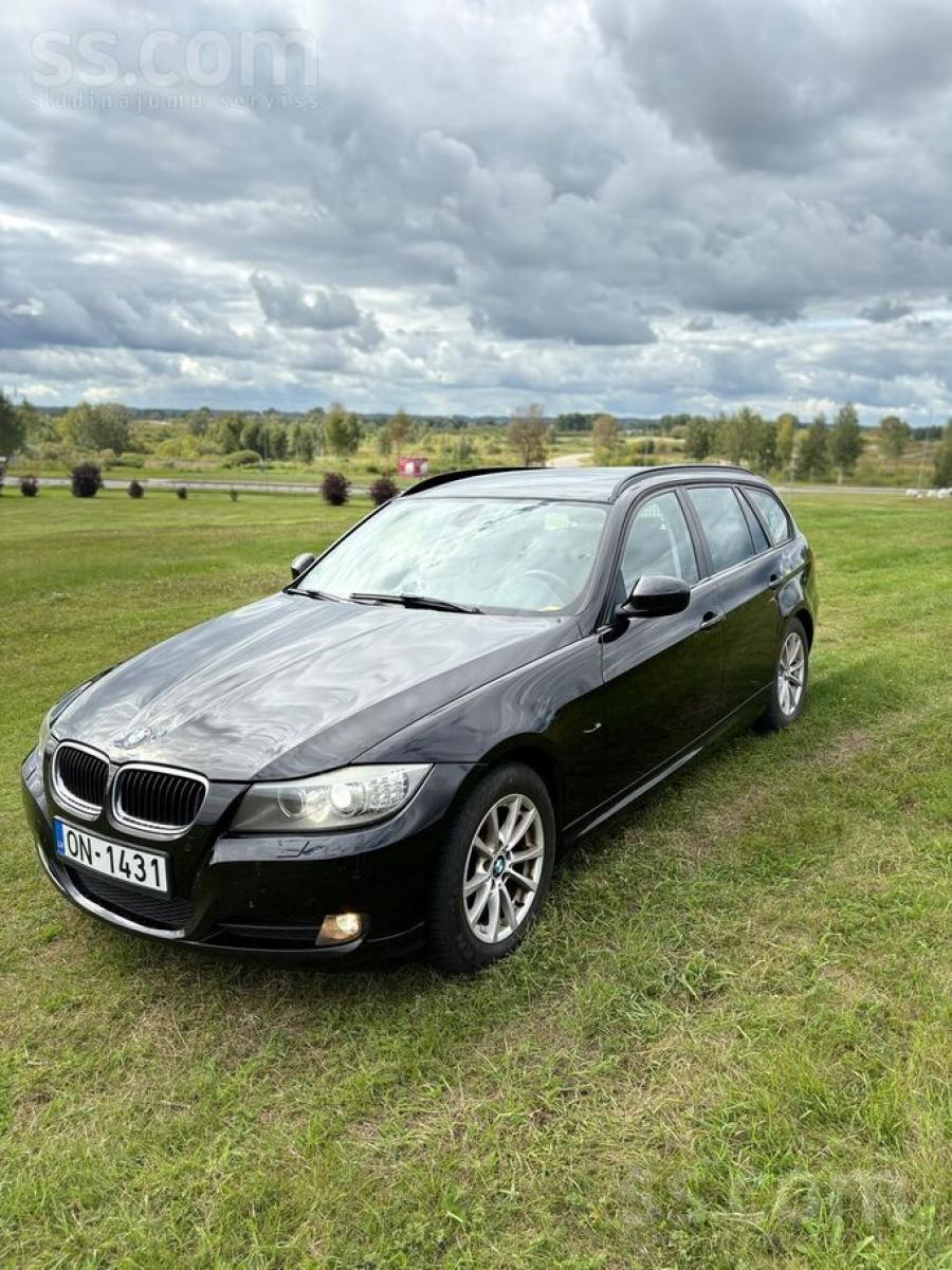 Black BMW 318 2011 in Daugavpils, with an engine capacity of 2.00 L and mileage of 307 thousand km for 4400 €, photo 6 on AUTOMOTO.COM.LV