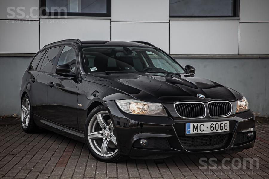 Black BMW 318 2012 in Riga, with an engine capacity of 2.00 L and mileage of 0 thousand km for 4600 €, photo 1 on AUTOMOTO.COM.LV