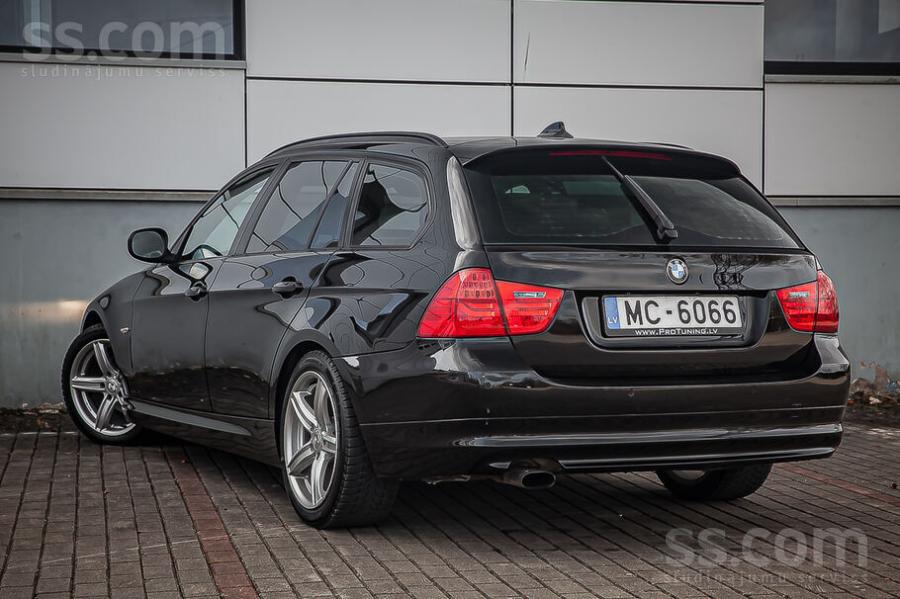 Black BMW 318 2012 in Riga, with an engine capacity of 2.00 L and mileage of 0 thousand km for 4600 €, photo 3 on AUTOMOTO.COM.LV