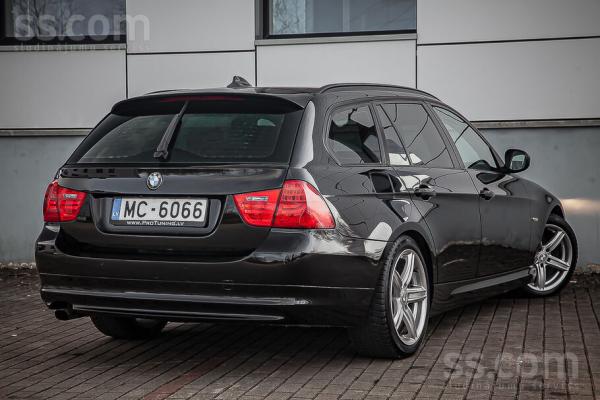 Black BMW 318 2012 in Riga, with an engine capacity of 2.00 L and mileage of 0 thousand km for 4600 €, photo 4 on AUTOMOTO.COM.LV