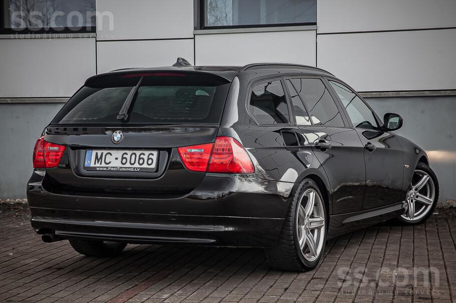 Black BMW 318 2012 in Riga, with an engine capacity of 2.00 L and mileage of 0 thousand km for 4600 €, photo 4 on AUTOMOTO.COM.LV