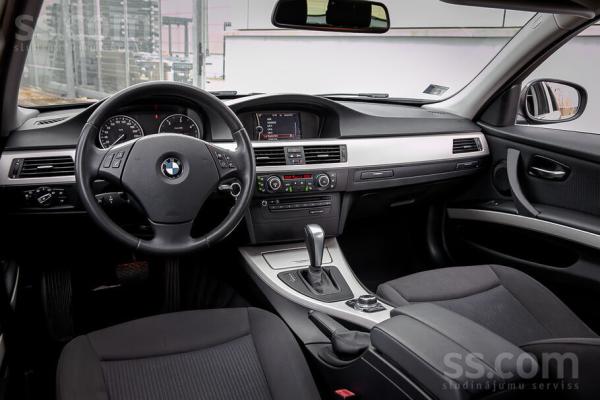 Black BMW 318 2012 in Riga, with an engine capacity of 2.00 L and mileage of 0 thousand km for 4600 €, photo 5 on AUTOMOTO.COM.LV