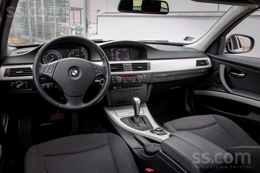 Black BMW 318 2012 in Riga, with an engine capacity of 2.00 L and mileage of 0 thousand km for 4600 €, photo 5 on AUTOMOTO.COM.LV