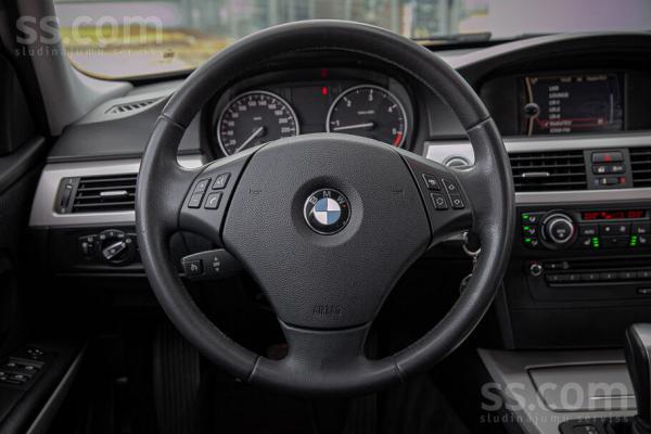 Black BMW 318 2012 in Riga, with an engine capacity of 2.00 L and mileage of 0 thousand km for 4600 €, photo 6 on AUTOMOTO.COM.LV