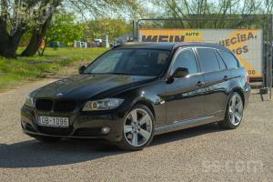 Black BMW 318 2012 in Liepaja, with an engine capacity of 2.00 L and mileage of 266 thousand km for 6450 €, photo 1 on AUTOMOTO.COM.LV