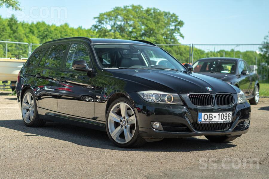 Black BMW 318 2012 in Liepaja, with an engine capacity of 2.00 L and mileage of 266 thousand km for 6250 €, photo 1 on AUTOMOTO.COM.LV