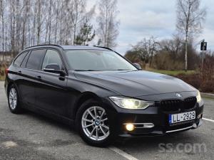 Black BMW 318 2012 in Valmiera, with an engine capacity of 2.00 L and mileage of 273 thousand km for 8650 €, photo 4 on AUTOMOTO.COM.LV