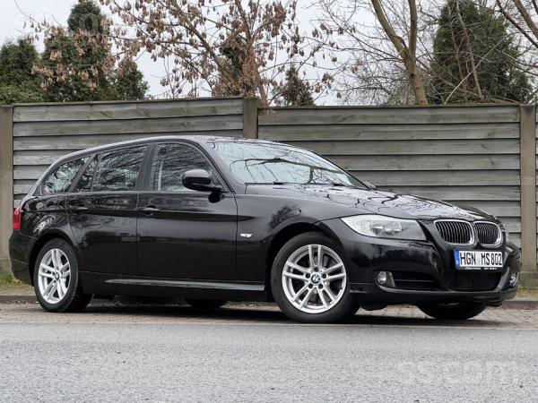 Black BMW 318 2012 in Jelgava, with an engine capacity of 2.00 L and mileage of 269 thousand km for 3999 €, photo 2 on AUTOMOTO.COM.LV