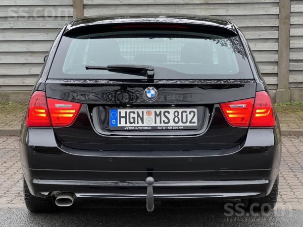 Black BMW 318 2012 in Jelgava, with an engine capacity of 2.00 L and mileage of 269 thousand km for 3999 €, photo 8 on AUTOMOTO.COM.LV