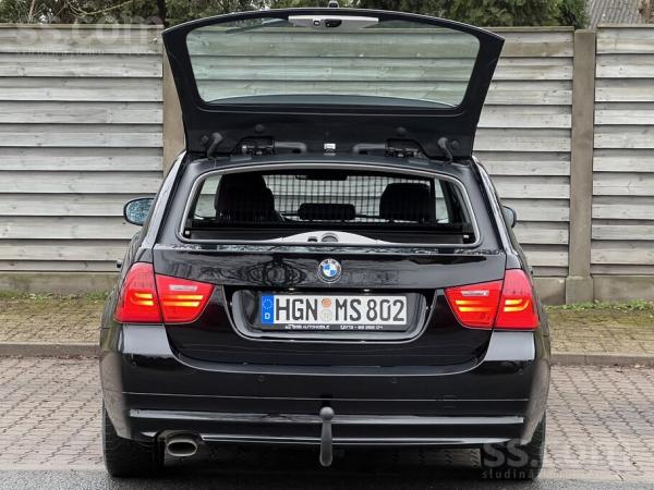 Black BMW 318 2012 in Jelgava, with an engine capacity of 2.00 L and mileage of 269 thousand km for 3999 €, photo 9 on AUTOMOTO.COM.LV
