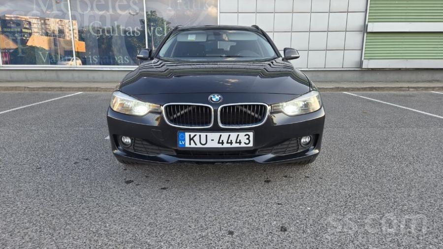 Black BMW 318 2012 in Riga, with an engine capacity of 2.00 L and mileage of 247 thousand km for 5950 €, photo 5 on AUTOMOTO.COM.LV