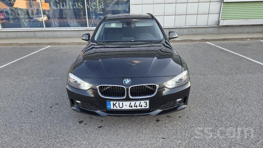 Black BMW 318 2012 in Riga, with an engine capacity of 2.00 L and mileage of 247 thousand km for 5950 €, photo 6 on AUTOMOTO.COM.LV