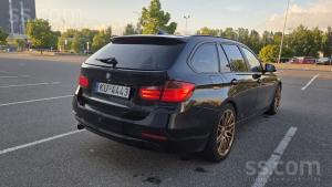 Black BMW 318 2012 in Riga, with an engine capacity of 2.00 L and mileage of 247 thousand km for 5950 €, photo 7 on AUTOMOTO.COM.LV