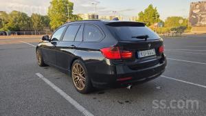 Black BMW 318 2012 in Riga, with an engine capacity of 2.00 L and mileage of 247 thousand km for 5950 €, photo 8 on AUTOMOTO.COM.LV