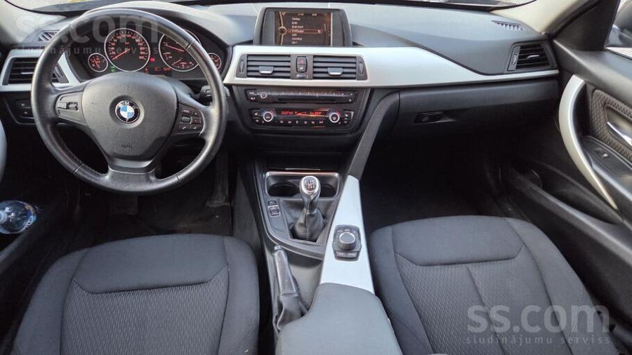 Black BMW 318 2012 in Riga, with an engine capacity of 2.00 L and mileage of 247 thousand km for 5950 €, photo 13 on AUTOMOTO.COM.LV