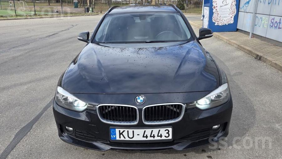 Black BMW 318 2012 in Riga, with an engine capacity of 2.00 L and mileage of 246 thousand km for 6250 €, photo 3 on AUTOMOTO.COM.LV