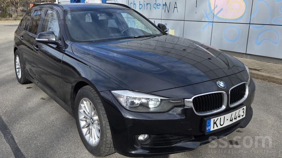 Black BMW 318 2012 in Riga, with an engine capacity of 2.00 L and mileage of 246 thousand km for 6250 €, photo 4 on AUTOMOTO.COM.LV