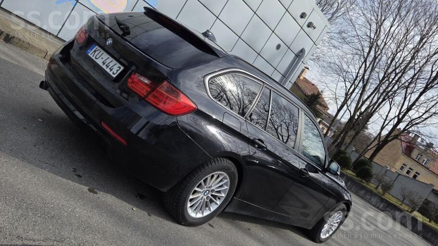 Black BMW 318 2012 in Riga, with an engine capacity of 2.00 L and mileage of 246 thousand km for 6250 €, photo 8 on AUTOMOTO.COM.LV