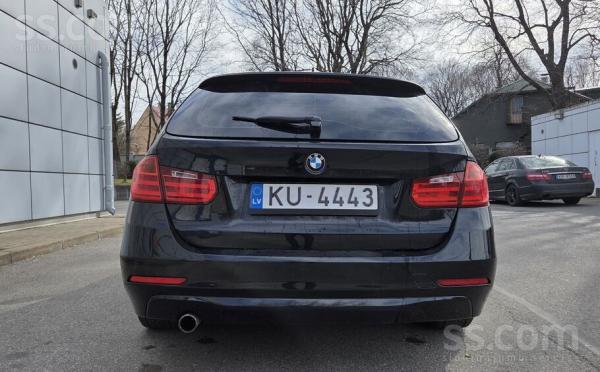 Black BMW 318 2012 in Riga, with an engine capacity of 2.00 L and mileage of 246 thousand km for 6250 €, photo 9 on AUTOMOTO.COM.LV