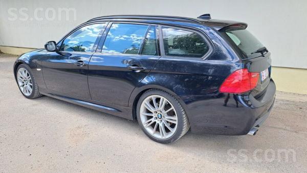 Black BMW 318 2012 in Ogre, with an engine capacity of 2.00 L and mileage of 254 thousand km for 5750 €, photo 2 on AUTOMOTO.COM.LV