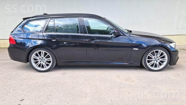 Black BMW 318 2012 in Ogre, with an engine capacity of 2.00 L and mileage of 254 thousand km for 5750 €, photo 6 on AUTOMOTO.COM.LV