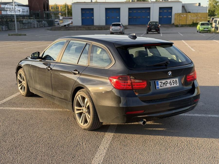 Black BMW 318 2012 in Siauliai, with an engine capacity of 2.00 L and mileage of 351 thousand km for 6777 €, photo 8 on AUTOMOTO.COM.LV