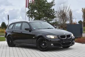 Black BMW 318 2012 in Marupe, with an engine capacity of 2.00 L and mileage of 284 thousand km for 5490 €, photo  on AUTOMOTO.COM.LV