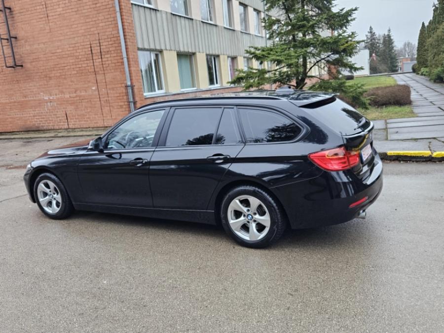 Black BMW 318 2012 in Riga, with an engine capacity of 2.00 L and mileage of 265 thousand km for 7490 €, photo 12 on AUTOMOTO.COM.LV