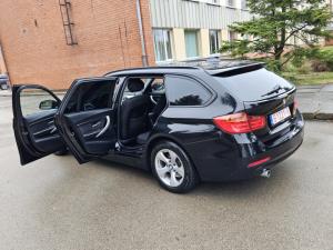 Black BMW 318 2012 in Riga, with an engine capacity of 2.00 L and mileage of 265 thousand km for 7490 €, photo 16 on AUTOMOTO.COM.LV