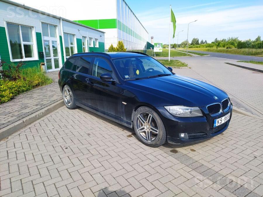 Black BMW 318 2012 in Dobele, with an engine capacity of 2.00 L and mileage of 325 thousand km for 3850 €, photo 4 on AUTOMOTO.COM.LV