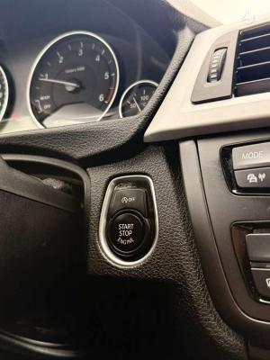Black BMW 318 2012 in Utena, with an engine capacity of 2.00 L and mileage of 212 thousand km for 6200 €, photo 10 on AUTOMOTO.COM.LV