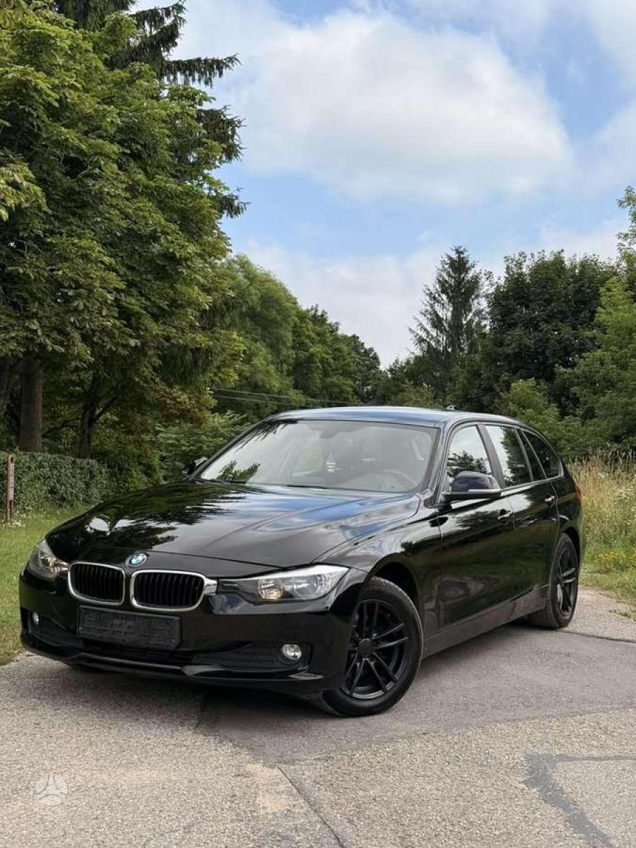 Black BMW 318 2012 in Utena, with an engine capacity of 2.00 L and mileage of 212 thousand km for 6200 €, photo 15 on AUTOMOTO.COM.LV
