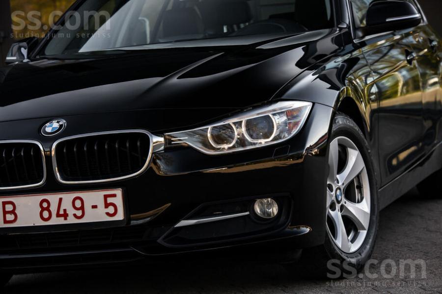 Melns BMW 318 2013 Jelgava, ar dzinēja tilpumu 2.00 L un nobraukumu 0 tūkst. km par 8800 €, foto 3 vietnē AUTOMOTO.COM.LV