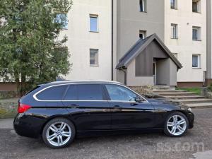 Black BMW 318 2013 in Riga, with an engine capacity of 2.00 L and mileage of 313 thousand km for 7200 €, photo 2 on AUTOMOTO.COM.LV
