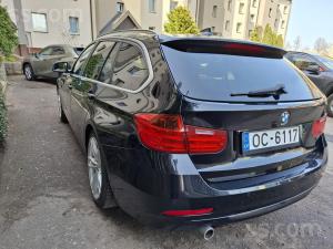 Black BMW 318 2013 in Riga, with an engine capacity of 2.00 L and mileage of 313 thousand km for 7200 €, photo 4 on AUTOMOTO.COM.LV