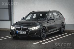 Black BMW 318 2013 in Riga, with an engine capacity of 2.00 L and mileage of 0 thousand km for 10650 €, photo  on AUTOMOTO.COM.LV